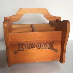 Dining | Vintage Western Bbq Utensil Holder | Poshmark
